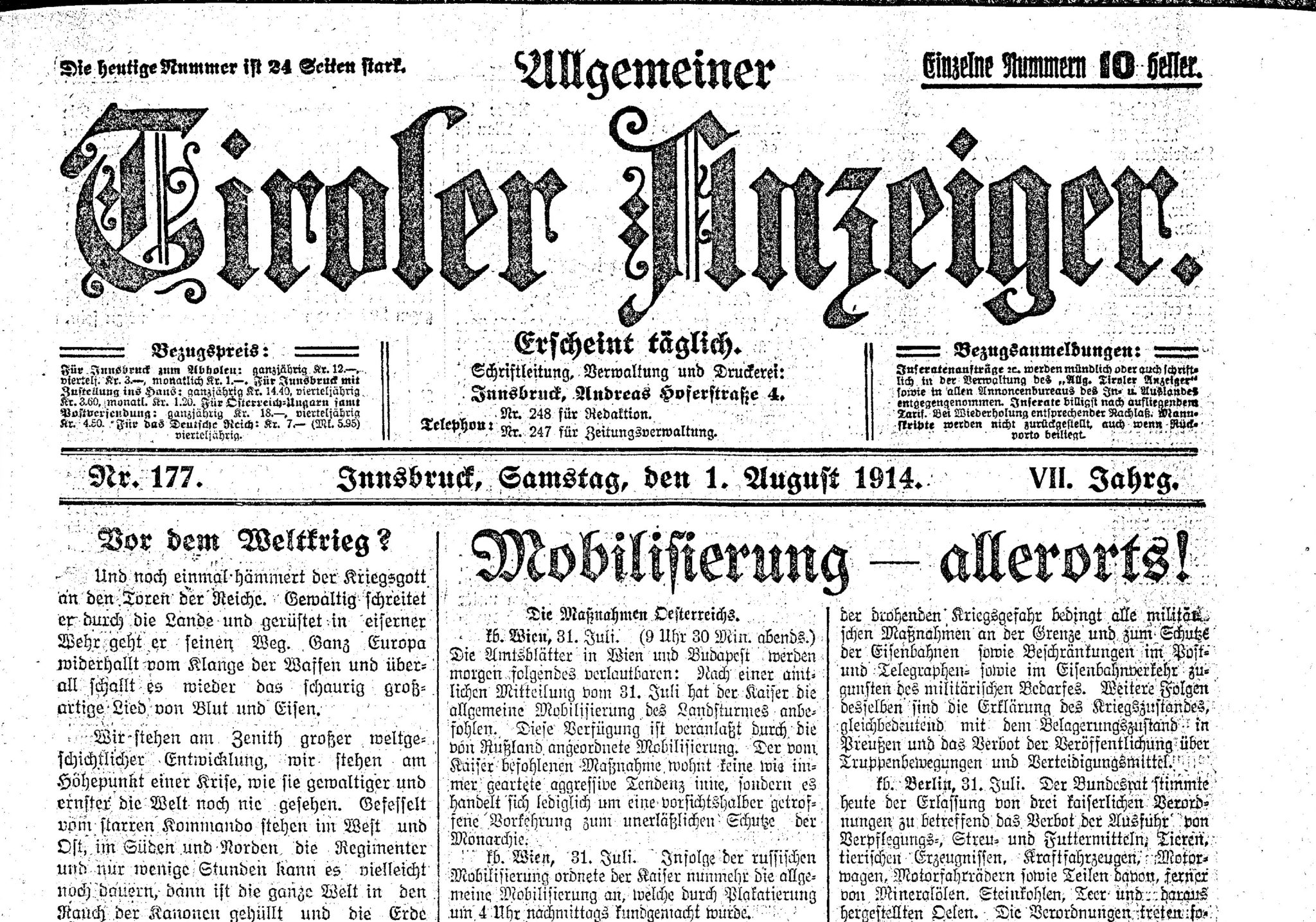 Digitalisierte historische Zeitungen – Christoph Terno – Geschichte ...